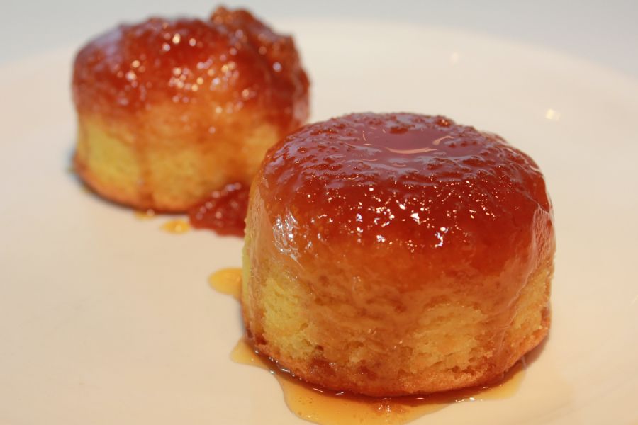 Golden Syrup Steamed Pudding