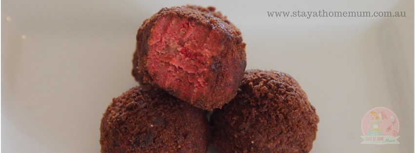 Red Velvet Tim Tam Balls - Stay at Home Mum