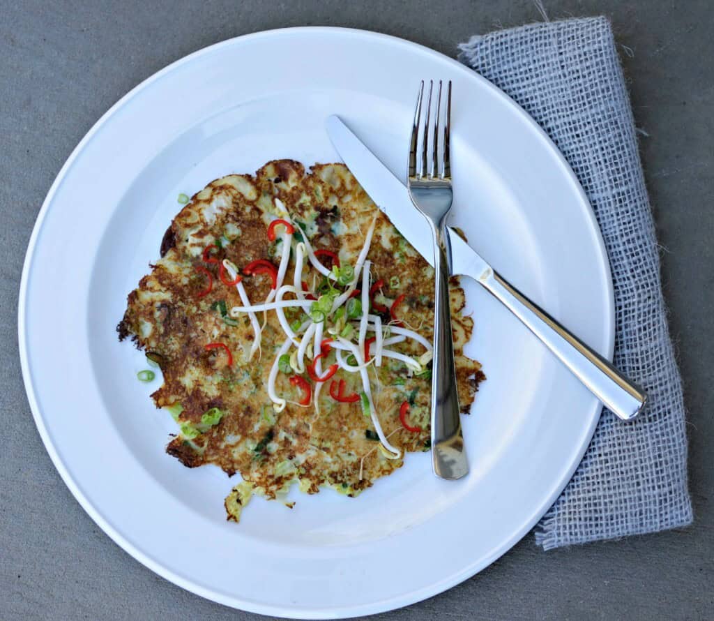 Cabbage Pancakes - Stay at Home Mum