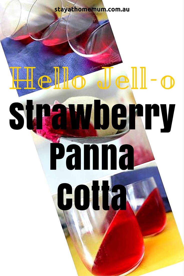 Hello Jelly Strawberry Panna Cotta - Stay at Home Mum