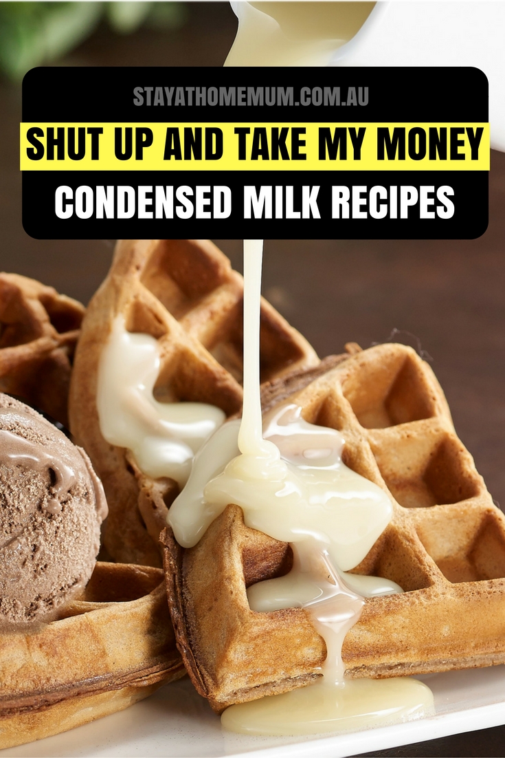 Shut Up and Take My Money Condensed Milk Recipes - Stay at Home Mum