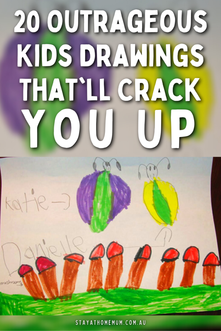 20 Outrageous Kids Drawings That'll Crack You Up