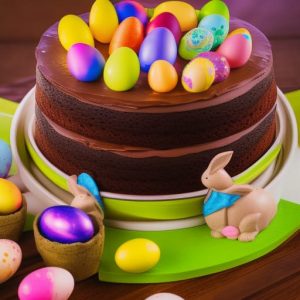 Nutella Easter Chocolate Cake - Great Bake for 1 Hr!
