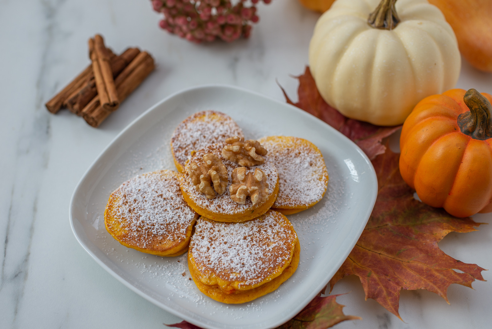 Pumpkin Pancakes - Quick and Easy Under 30 Mins!