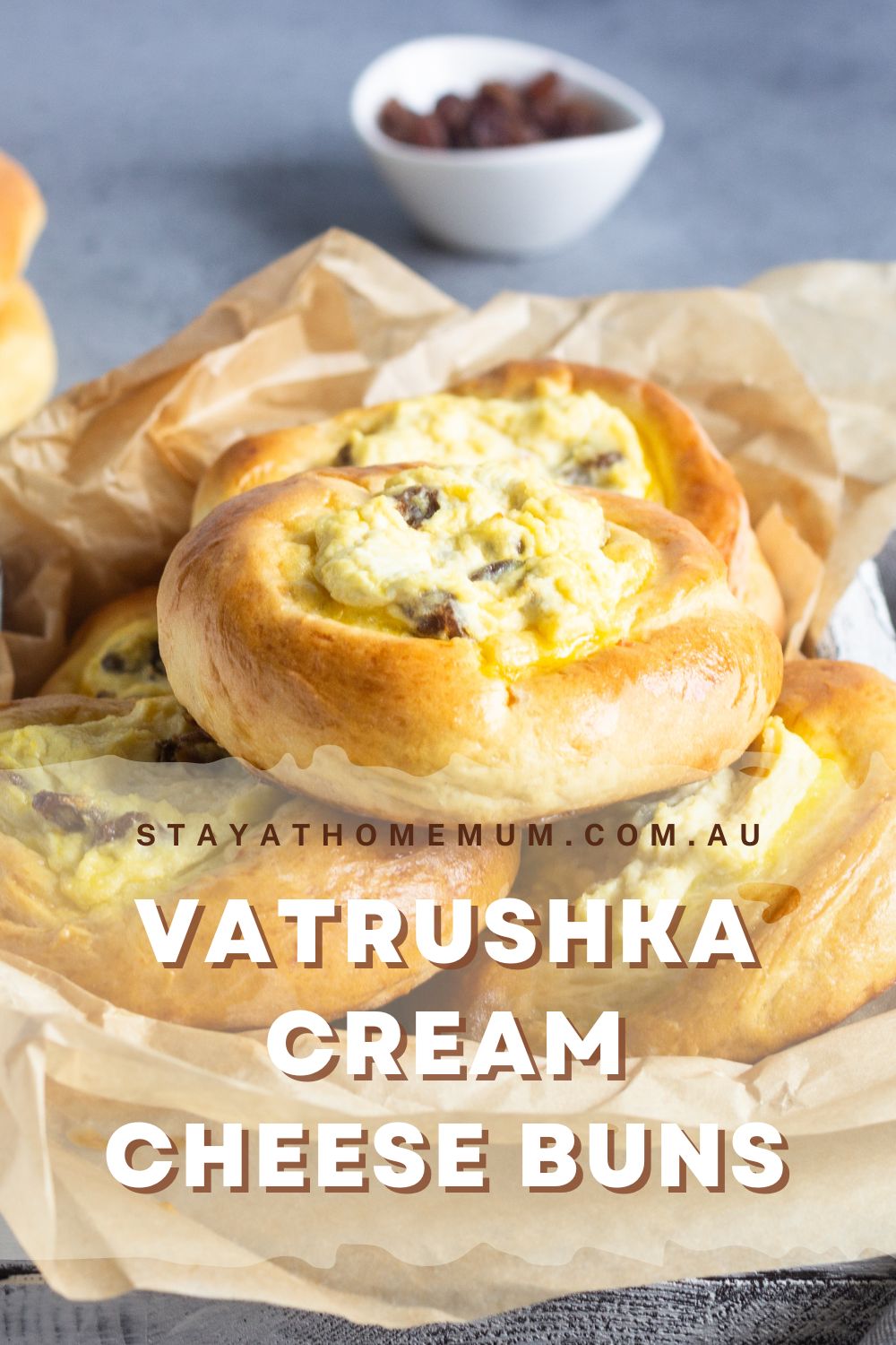 Vatrushka Cream Cheese Buns - Easy recipe to follow!