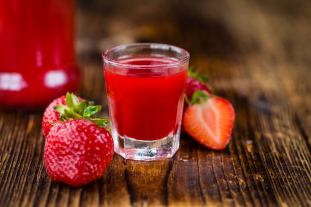 Strawberry Shots - Make this Easy Drink Under 15 Mins
